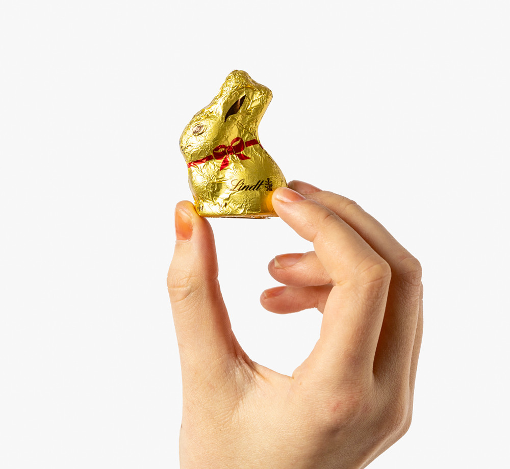 Lindt Milk Chocolate Mini Gold Bunny - 5 Pack - 12Ct Display Box