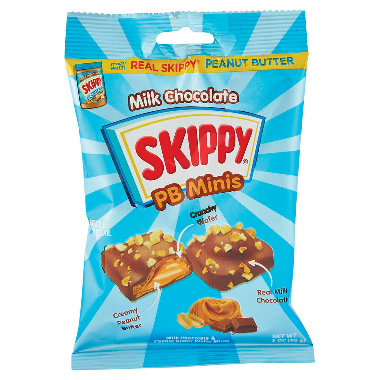 Skippy Milk Chocolate PB Minis - 12ct Display Box