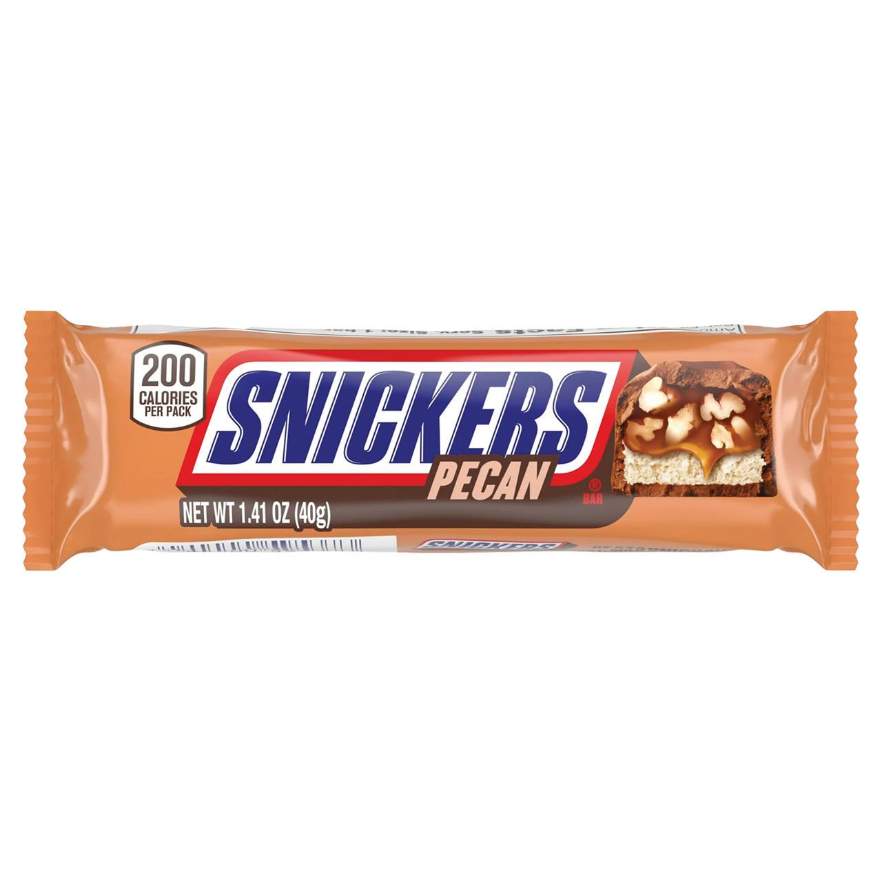 Snickers with Pecans Candy Bars - 24ct Display Box