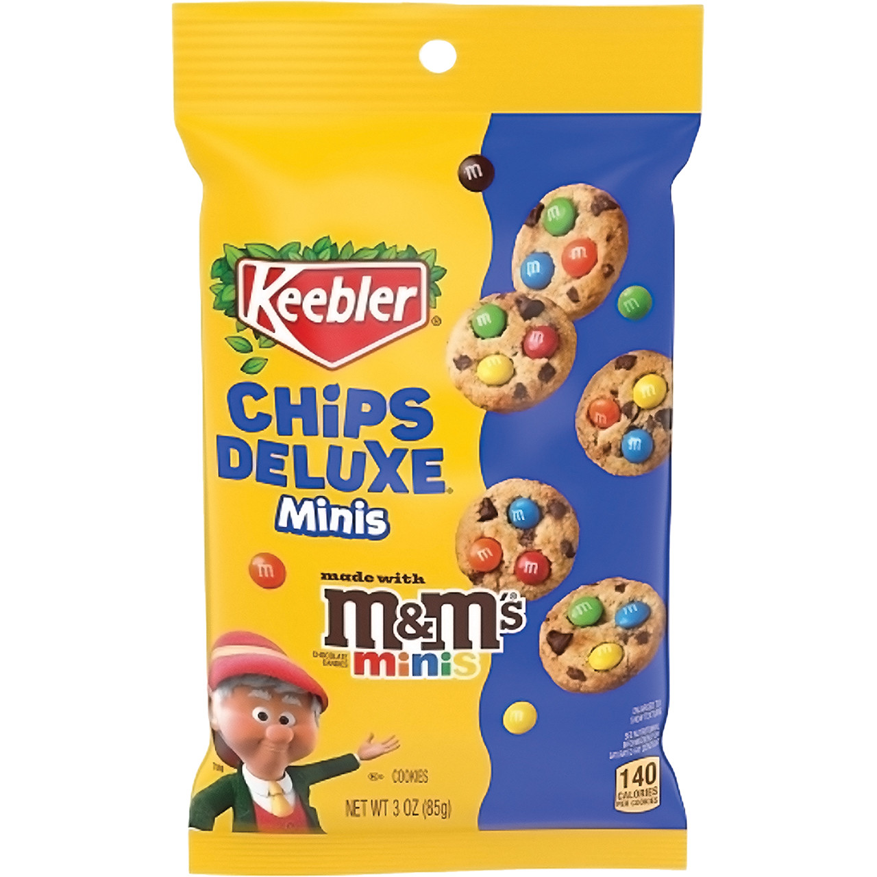 Keebler Chips Deluxe Minis Made with M&M's - 3oz - 6ct Display Box