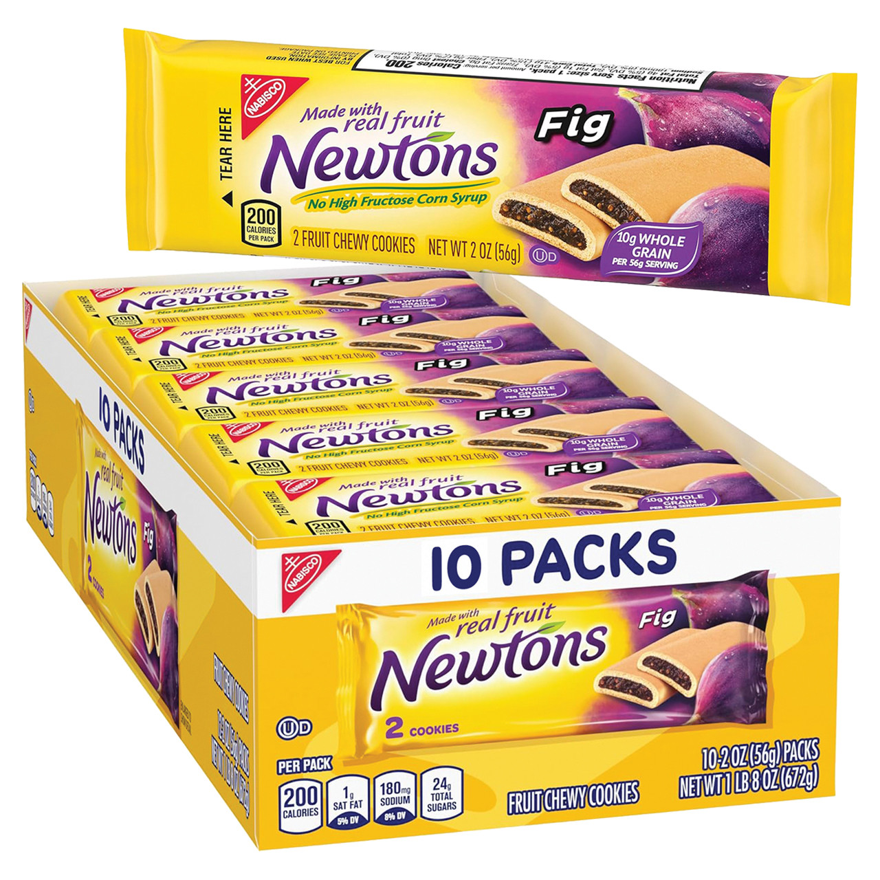 Fig Newtons 2-Pack Cookies - 10ct Display Box