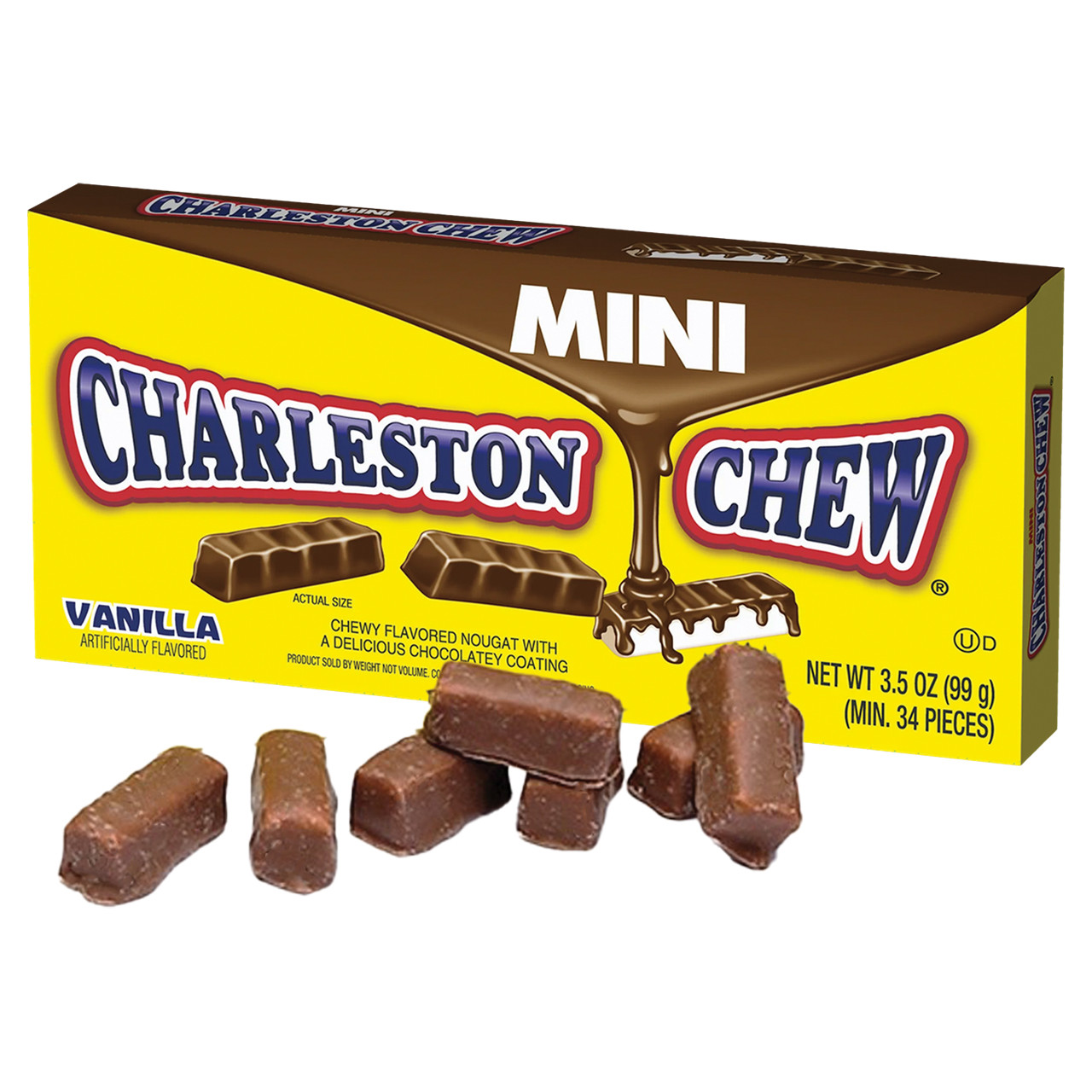 Theater Box Candy - Charleston Chew Minis - 12ct Display Box