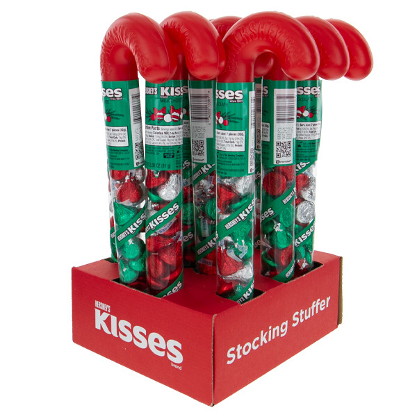 Spangler Natural Peppermint Candy Canes - 12ct Display Box