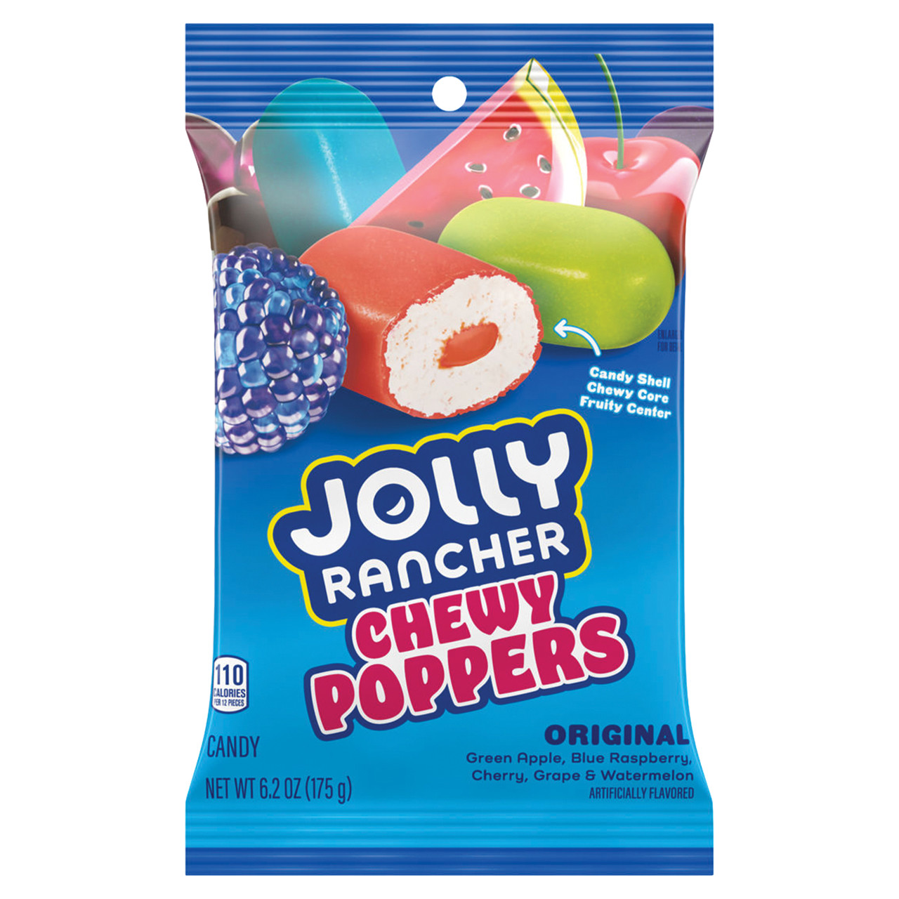 Jolly Rancher Chewy Poppers - 6.2oz Bag - 12ct Box