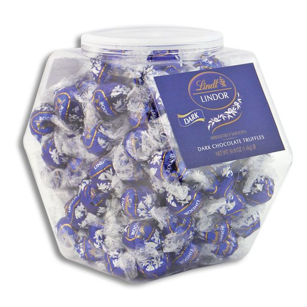 Lindt Lindor Truffles - White Chocolate - Bulk Display Tub - 120ct