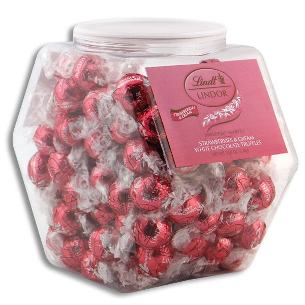 Lindt Lindor Truffles - Neapolitan - Bulk Display Tub - 120ct