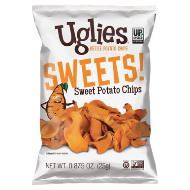 Uglies Kettle Potato Chips - Sweet Potato - 1 Ounce Bags - 12ct