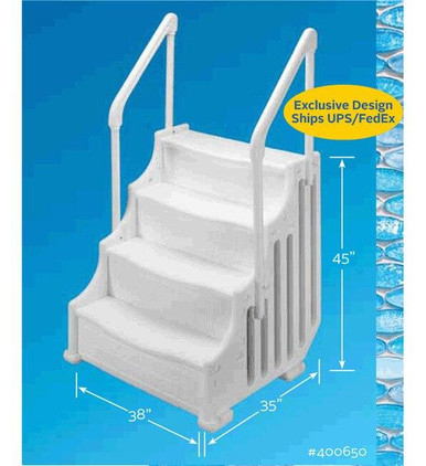 The Mighty Step 38" Above Ground Pool Steps 400650 - OneSourcePool
