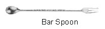 STAINLESS STEEL BAR SPOON FOR COCKTAIL - IMPA 171332