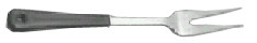 KITCHEN FORK STAINLESS STEEL WITH PLASTIC HANDLE 310MM - IMPA 172501