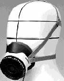 PAINT SPRAY RESPIRATOR HALF MASK IMPA 331131