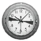 CLOCK RADIO ROOM QUARTZ 200MM - IMPA 370201