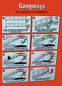 POSTER LIFERAFT LAUNCHING 480X330MM - IMPA 331502