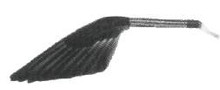 CHART BRUSH FEATHER 270MM - IMPA 371031