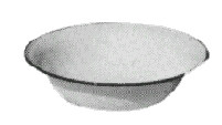 MEDICAL BASIN ENAMELLED - IMPA 391206