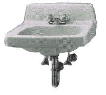 FITTING FOR HAND BASIN 510X470MM 7.5LTR - IMPA 530202