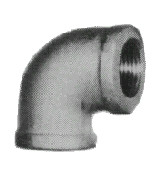 ELBOW STAINLESS STEEL 90DEG 2 THREADED IMPA 732509