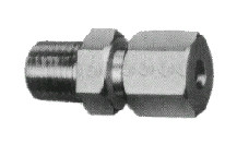 CONNECTOR MALE FLARELESS BRASS 4MMXPT1/8 IMPA 734001