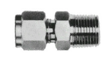 CONNECTOR MALE STAINLESS STEEL FLARELESS 6MMXPT1/8 IMPA 734301