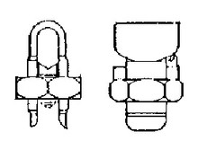 ANTENNA CONNECTOR FOR 8MM/SQ - IMPA 794741