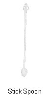 PLASTIC STICK SPOON DISPOSABLE - IMPA 170687