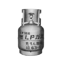 CYLINDER PROPANE GAS CAPACITY 20KGS - IMPA 850183
