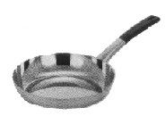 FRYING PAN STAINLESS STEEL DIAM 180MM - IMPA 171717