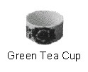 GREEN TEA CUP CHINA JAPANESE STYLE 83MM DIAM - IMPA 173116