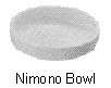 NIMONO BOWL PLASTIC JAPANESE STYLE 85MM DIAM - IMPA 173134
