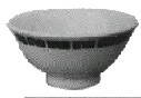 RICE BOWL CHINESE STYLE PORCELAIN 115MM DIAM - IMPA 173601