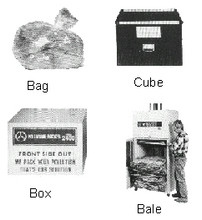 SPARE BAG CAPACITY 150LBS FOR GARBAGE COMPACTOR - IMPA 175586