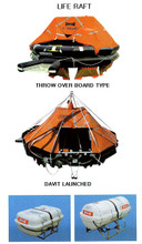 LIFERAFT INFLATABLE 15MEN FOR TANKER - IMPA 330123