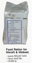 LIFEBOAT RATION COMBINATION 9 MEALS - IMPA 330223