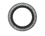 HOSE WATER RUBBER CORRUGATED 5KG 38MMX2B - IMPA 350146