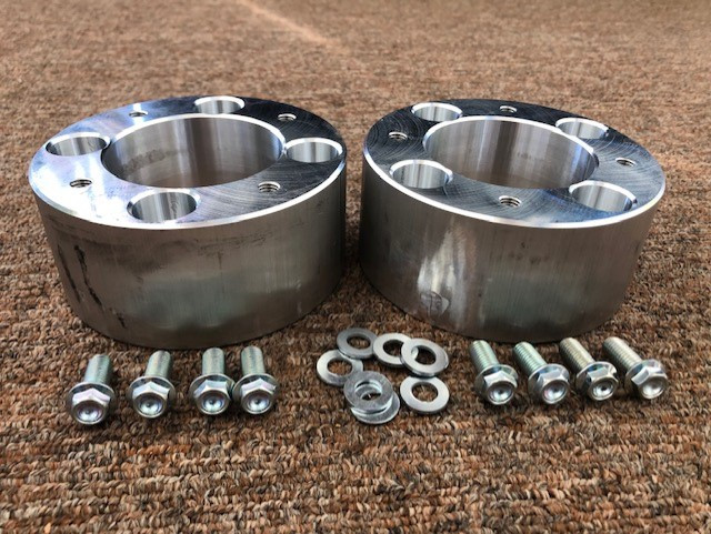 Wheel Spacers 2" Front 4x88mm Tao Kayo Fox 70 Bull Predator 125 Tao ...