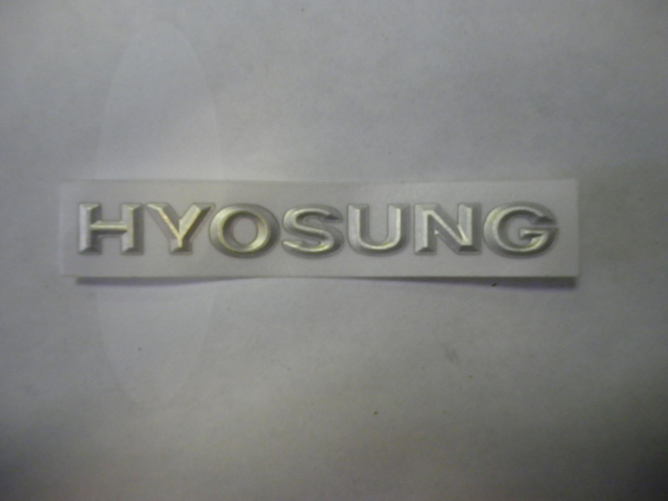HYOSUNG Emblem Decal - Whygostock.com