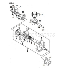 SSR XF250 XF250X Snake Eyes 250 Piston - Whygostock.com