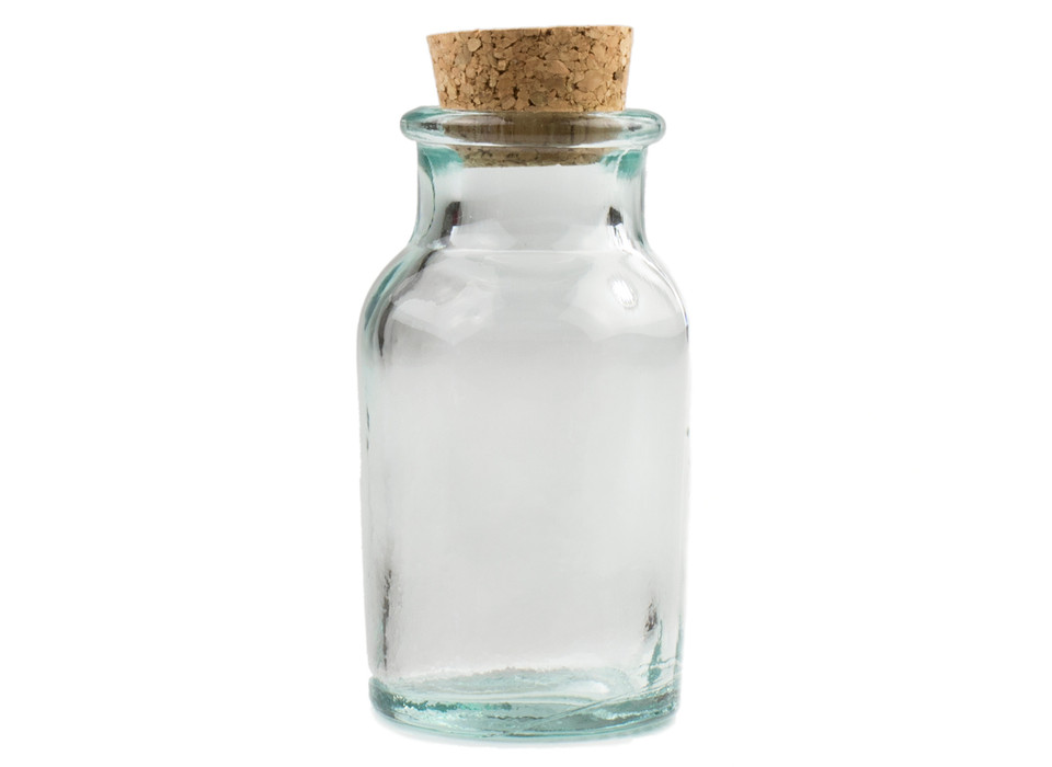 Glass Bottles with Cork Top