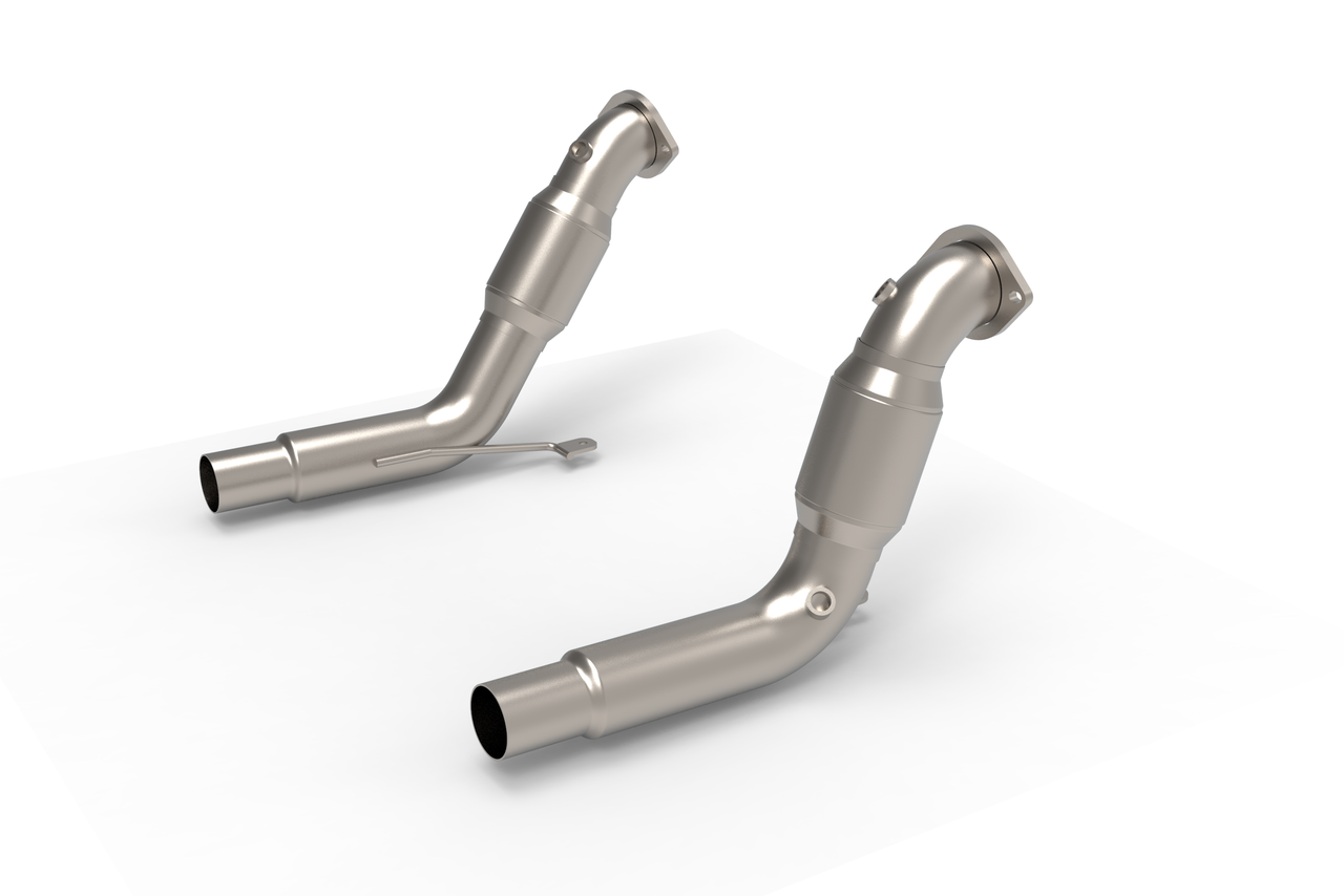 Kooks 2020-2024 Explorer ST High Flow Catted Down pipes - JDM Engineering