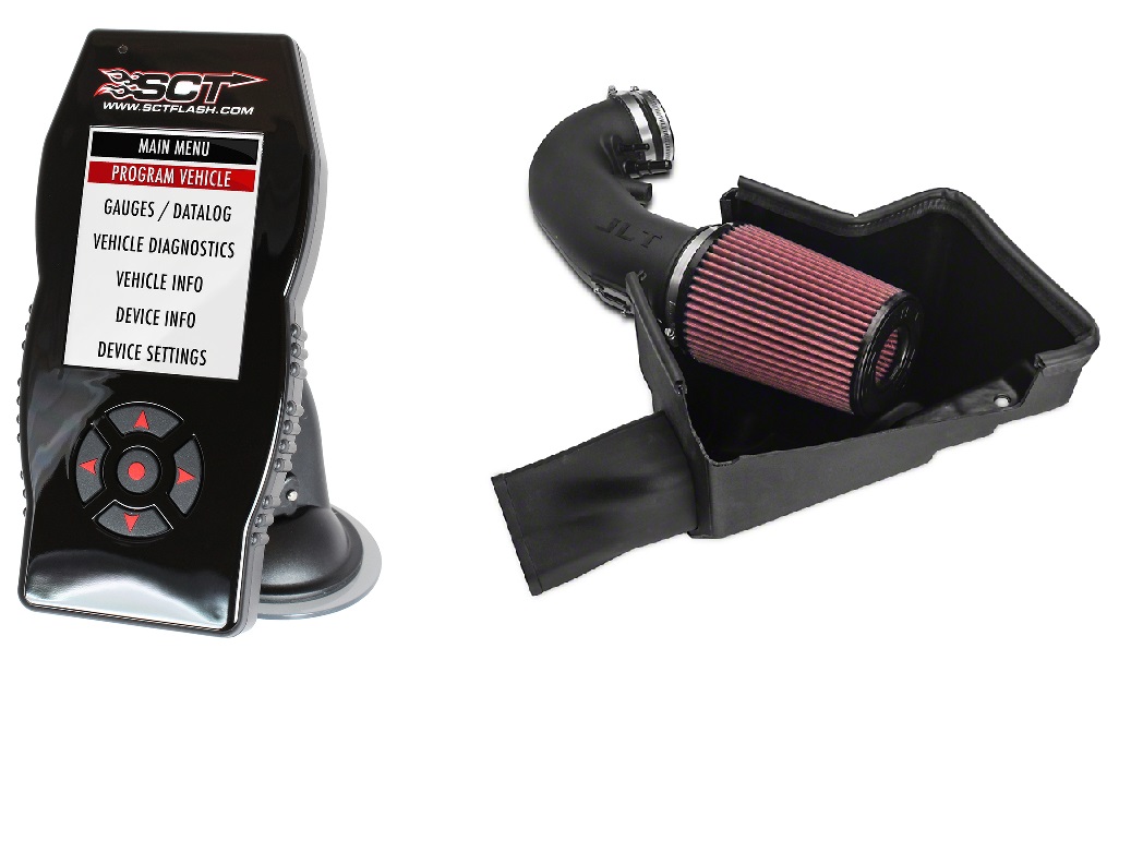 2015-2017 MUSTANG GT JLT COLD AIR INTAKE & JDM TUNE Stage 1 Package ...