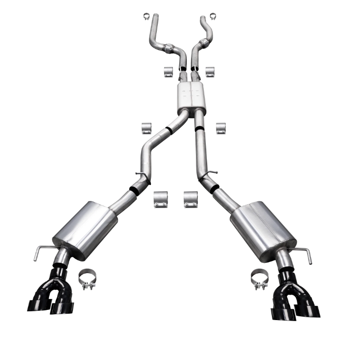 Thermal R&D 3" Complete Catback Exhaust 2020+ Explorer ST (Black Tips ...