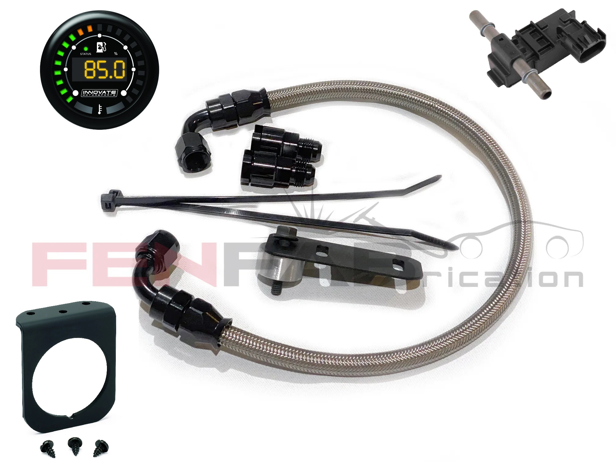 Ethanol Content Sensor, Gauge, and Install kit - JDM Engineering