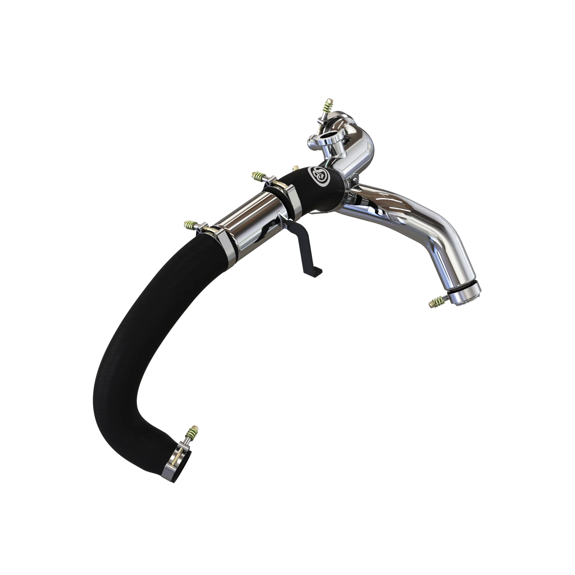 S&B Hot Side Intercooler Pipe for 2020-2024 Ford Explorer ST, Explorer ...