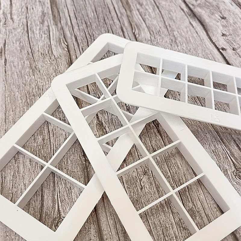 Geometric Square Cutter Set – 3 Piece - The Cake Mixer