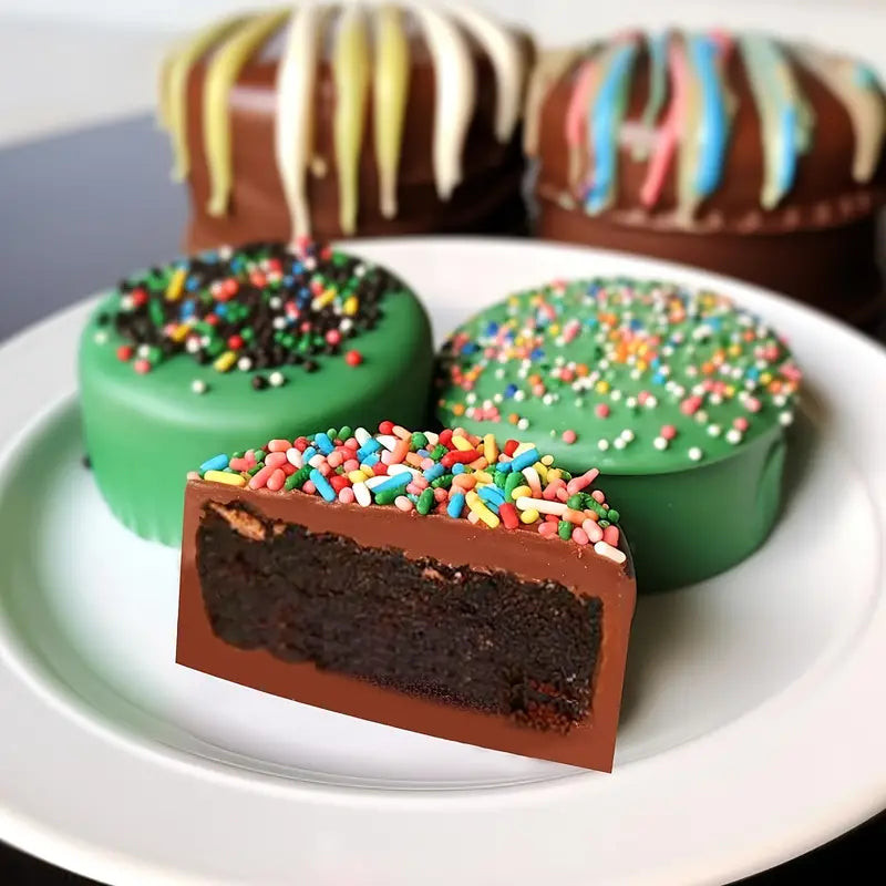 Silicone Cake Puck Mould 12 Cavity - The Cake Mixer