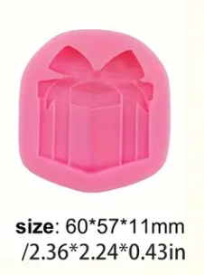 Gift Box Silicone Mould - The Cake Mixer