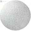 8 Inch Silver Round Cake Board 6mm Masonite | The Cake Mixer Auckland