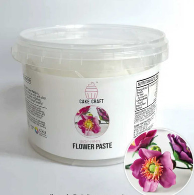 Cake Craft Flower Modelling Paste 1kg. Ready to Use - The Cake Mixer