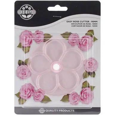 Jem Easy Rose Cutter 90mm. Easy to Follow Instructions - The Cake Mixer