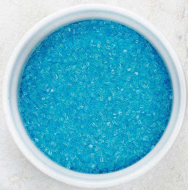 Bright Blue Sanding Sugar 40gm - The Cake Mixer